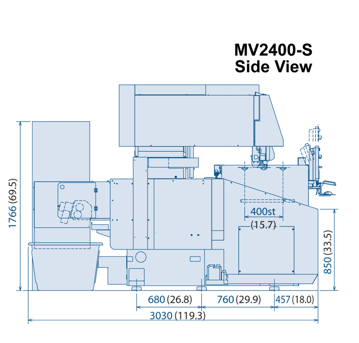 MV2400-S ADVANCE TYPE M800 WIRE EDM - MC Machinery