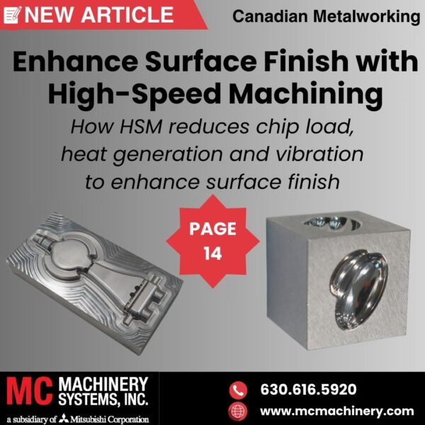 New Article: Using High-Speed Machining to Enhance Surface Finish - MC ...